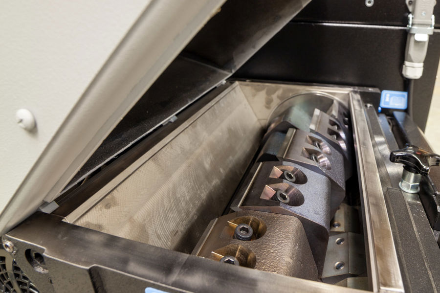 Small high-performace recycling granulator machine